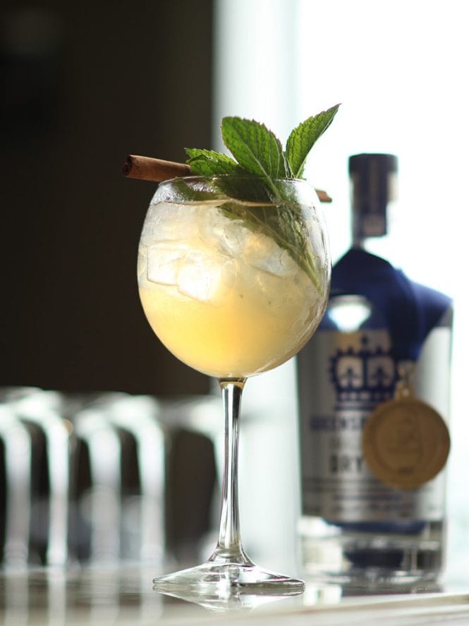Queensborough Gin “Double Gold” Cocktail | The Alchemist