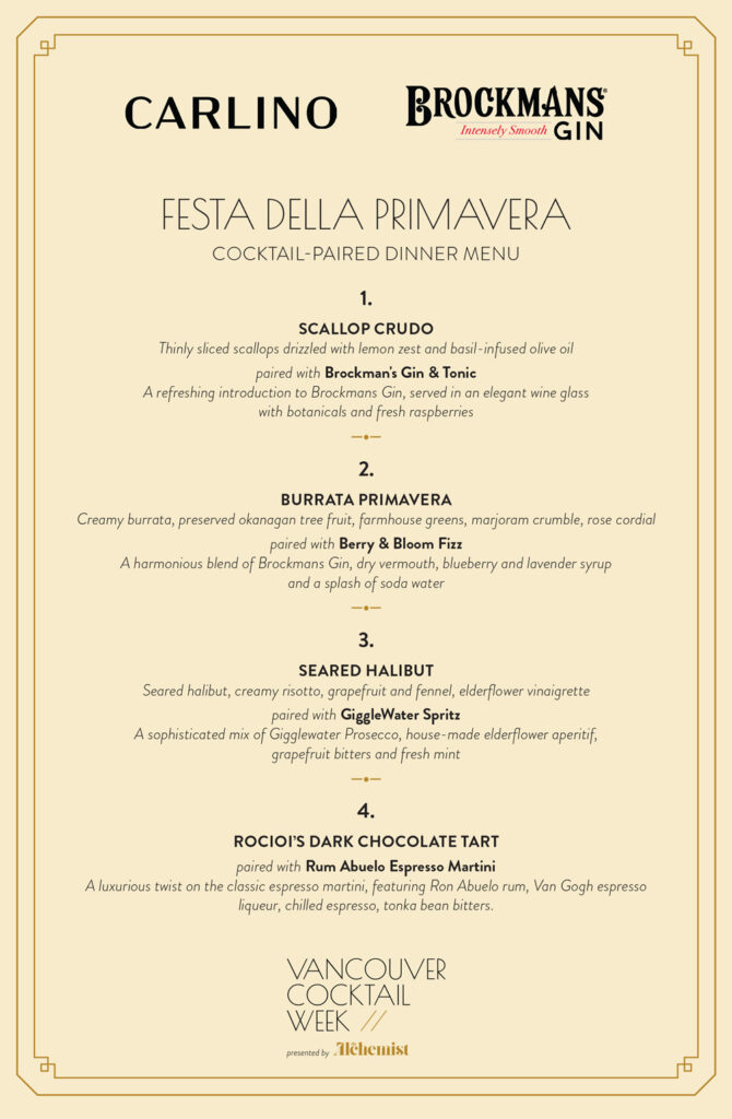 Festa-della-Primavera-Menu | The Alchemist